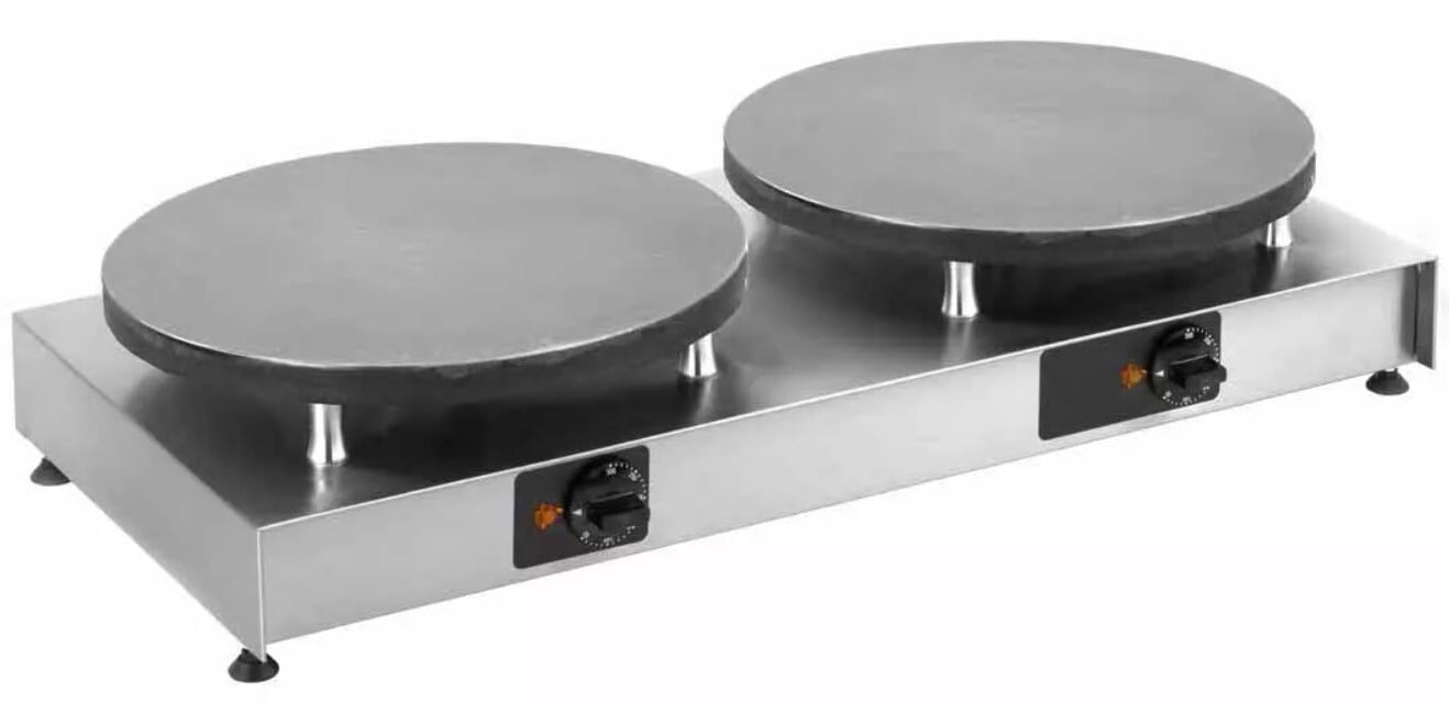 Crepera Premium Doble - Alta Calidad y Eficiencia